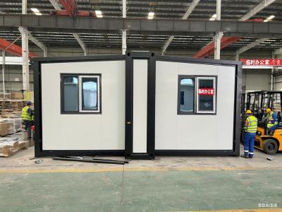 China Expandable Prefab Homes with 2-4 People Capacity L5460*W4640*H2240mm Internal Dimension and L5900*W4800*H2480mm Expanded Size for sale