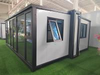 China Expandable Prefab Home with 5900×4800×2480mm Dimensions, 27.5 ㎡ Floor Area, and 2 KN/m2 Floor Loading for sale