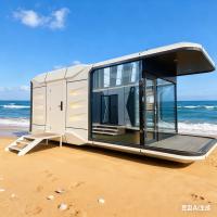 China 8560 Length 7 Tons Net Weight 3400 High Space Capsule House Capsule Home for sale