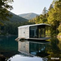 China Modern Space Pod with 9mm European Pine Board 3400mm Height Accommodating 2 People for sale