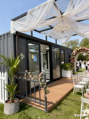 China 40ft Expandable Container Home with PVC/Wooden Panel Interior Finish Weatherproof and Easy Installation for sale