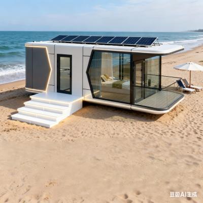 China Space Capsule House Smart Capsule Home with L8560 * W3460 * H3400 Dimensions Space-29 Model for 2 People for sale