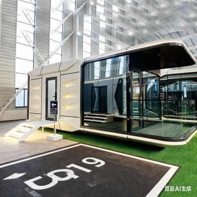 China Space Capsule House with One Bedroom One Bathroom and L8560 * W3460 * H3400 Dimensions for sale