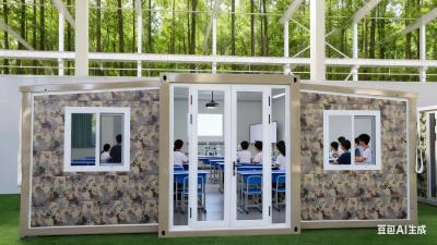 China 75mm EPS Sandwich Panels Foldable 20ft Container with Customizable Terrace and 1 Year Warranty for sale