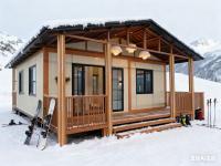 China Expandable Container House with Gable Roof 5.5 Tons Net Weight and L5700*W6660*H2650mm Size Prefabricated Tiny Home for sale