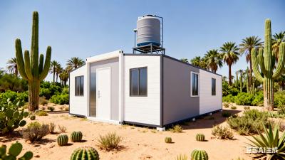 China 30 Feet Model Prefab Folding House with 3.75 Tons Total Net Weight and 75mm EPS Wallboard Thickness for sale