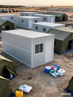 China Expandable Prefab House with Sound Insulation ≥ 30dB and Outer Dimensions 5800*2400*2896mm for Roof Live Road 0.5KN/㎡ for sale