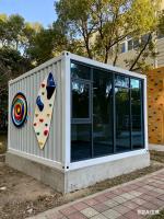 China Flat Pack Folding House with Level 8 Seismic Performance 0.043W/m.K Thermal Insulation and 2.0KN/㎡ Ground Live Load for sale