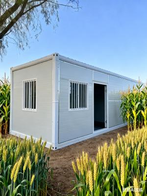 China Modern Flat Pack Folding House with 5800*2400*2896mm Dimensions Seismic Level 8 and 0.5KN/㎡ Wind Resistance for sale