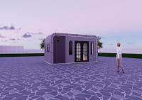 China Expanded Dimensions Apple Capsule House with 21.26㎡ Floor Area and Load Capacity for 2 Sets in 40ft Container for sale