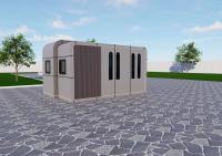 China Easy Installation Portable Apple Capsule House with Eco-friendly SPC Flooring for Sustainable Living for sale