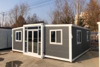 China Foldable 20ft Container with Galvanized Light Steel Frame 1,172 Cubic Feet Capacity and Wet-Dry Separation Bathroom Ideal for Prefab Tiny Homes for sale