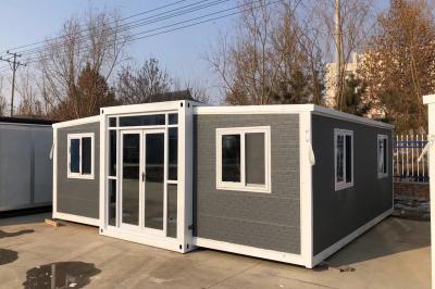 China Foldable 20ft Container with Galvanized Light Steel Frame 1,172 Cubic Feet Capacity and Wet-Dry Separation Bathroom Ideal for Prefab Tiny Homes for sale