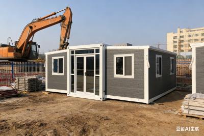 China Foldable 20ft Container with 2.0mm Bending Parts and Wet-Dry Separation Bathroom Featuring 37 Square Meters Floor Area for sale