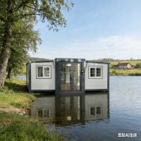 China Foldable 20ft Container with L5900*W2200*2480mm Folded Dimensions CE Certified and Thermal Sound Insulation for Storage and Transport for sale
