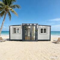 China Foldable 20ft Container with Pre-assembled Components Customizable Layout and 37 Square Meters Floor Area for sale