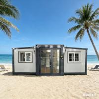 China Thermal Insulation And Sound Insulation Foldable 20ft Container With Customizable Layout And 37 Square Meters Floor Area for sale