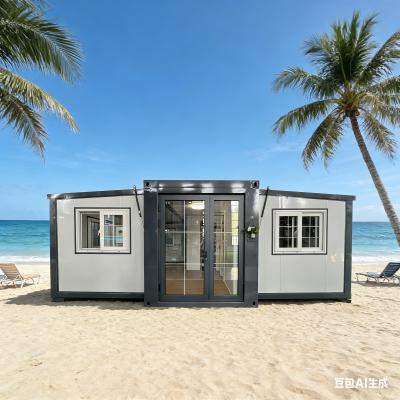 China Thermal Insulation And Sound Insulation Foldable 20ft Container With Customizable Layout And 37 Square Meters Floor Area for sale
