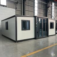 China Foldable 20ft Container with 75mm EPS Sandwich Panels Fully Galvanized Side Frame and 37 Square Meters Floor Area for sale