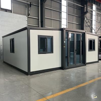 China Foldable 20ft Container with 75mm EPS Sandwich Panels Fully Galvanized Side Frame and 37 Square Meters Floor Area for sale