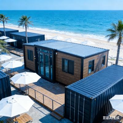 China Fully Galvanized Foldable 20ft Container with 50mm EPS Insulated Roof and Customizable Color for Modular Storage Solutions for sale