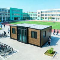 China Fully Galvanized Fire-resistant Foldable 20ft Container with More Than 20 Years Life Span for Durable Storage for sale