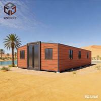 China 40ft Expandable Container Home with Grade A Fire Resistance 72 Square Meters Floor Area and Galvanized Steel Frame for sale