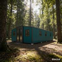China 40ft Expandable Container Home with Fully Galvanized Side Frame, Wet Dry Separation Bathroom, and Customizable Furniture Designs for sale