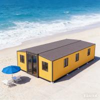 China 40ft Expandable Container Home with Earthquake Resistance Grade 8, 72 Square Meters Floor Area, and Fire Resistance Grade A for sale