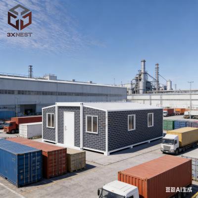 China 40ft Expandable Container Home with Wind Resistance 4.18 KN/m², Fireproof Grade A, and Earthquake Resistance Grade 8 for sale