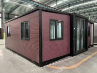 China Foldable 20ft Container with 75mm EPS Sandwich Panels All Galvanized Side Frame and Thermal Sound Insulation for sale