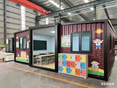 China Seismic Performance Level 8 Foldable 20ft Container with Stackable Design and All Galvanized Side Frame for sale