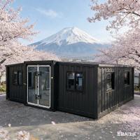 China Customizable Fireproof Foldable 20ft Container with Fully Galvanized Frame for Urban Hospitality for sale