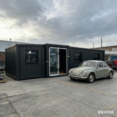 China Thermal and Sound Insulation Foldable 20ft Container with Customizable Layout for Apartment Hotel Home Office for sale