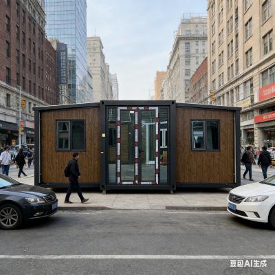 China Foldable 20ft Container with Fully Galvanized Main Frame Customizable Bedrooms and Thermal Sound Insulation for sale