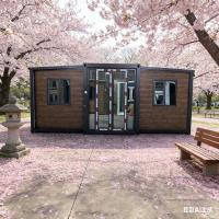 China Foldable 20ft Container with 5900 × 2200 × 2480 mm Folding Size Featuring Galvanized Light Steel Frame Customizable for Easy Handling for sale