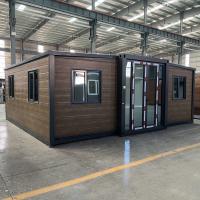 China Wind Resistance 4.18 KN/m² Foldable 20ft Container with 75mm EPS Sandwich Panels and Fully Galvanized Main Frame for sale