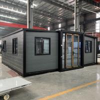 China Foldable 20ft Container Prefabricated Tiny Home with 75mm EPS Sandwich Panels Fully Galvanized Main Frame and Seismic Performance Level 8 for sale