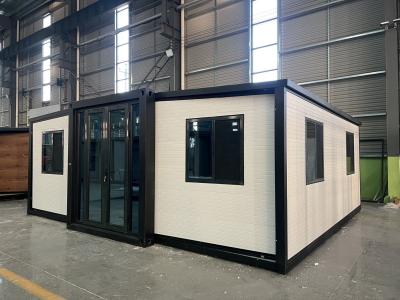 China Foldable 20ft Container with 30-40 Years Life Span Waterproof Windproof Design and Full Galvanized Main Frame for sale
