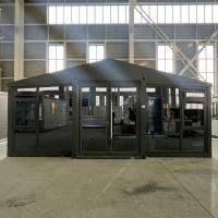 China Foldable 20ft Container with 75mm EPS Sandwich Panels, Custom Ventilation, and 18mm Fireproof Cement Fiber Floor for Durable Industrial Use for sale