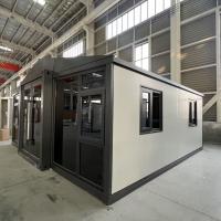 China Customizable Foldable 20ft Container with 75mm EPS Sandwich Panels, Seismic Performance Level 8, and 80x100x25mm Square Tube Bottom Side Beam for sale