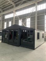 China Foldable 20ft Container with Wet-Dry Separation Bathroom, Thermal and Sound Insulation, and Customizable Terrace for sale