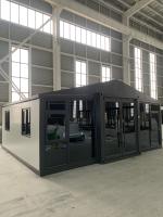 China Fully Galvanized Side Frame Foldable 20ft Container with 30-40 Years Life Span and Wet-Dry Separation Bathroom for sale