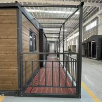 China Foldable 20ft Container with Customizable Electrical System Wet-Dry Separation Bathroom and Seismic Performance Level 8 Ideal for Prefab Tiny Homes for sale