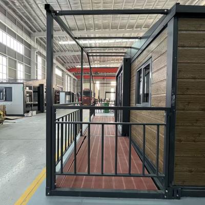 China Foldable 20ft Container with 30-40 Years Life Span, Thermal and Sound Insulation, and Wet-Dry Separation Bathroom for sale