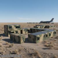 China Militarized Base Foldable Prefabricated Homes Easy To Transport Versatile Modular Units Offering Transport And Quick Assembly for sale