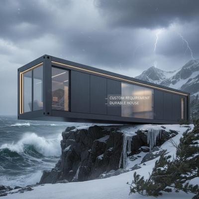 China Custom Requirement Bathroom Expandable Prefab Homes Durable House Designed To Withstand Harsh Weather Conditions Ideal For Residential for sale