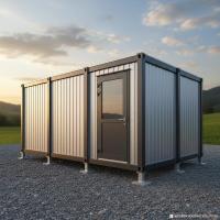 China Modern Portable Expandable Houses Including Steel Single Door Offering Scalable Housing Solutions and Enhanced Durability for sale