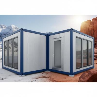 China Steel Single Door Expandable Prefab Homes Featuring All Edges Sealed by Waterproof Paint Suitable for All Climates Modular Housing for sale