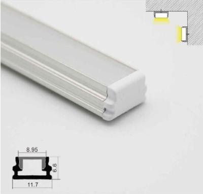 China Floor Cabinet Led Aluminium Extrusion Profiles , 45 Degree Aluminum Channel for sale